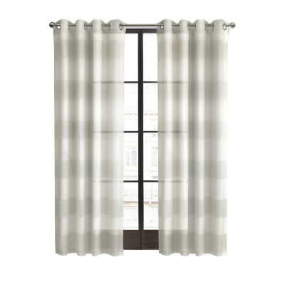 Paraiso Grommet Top Sheer Single Curtain Panels 7167125665, Color ...