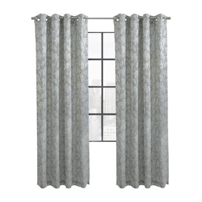 Valencia Light-Filtering Grommet Top Single Curtain Panel 7199178685 ...