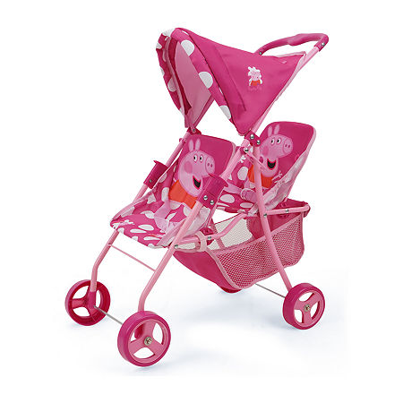 Click here for Peppa Pig Doll Twin Stroller  One Size prices