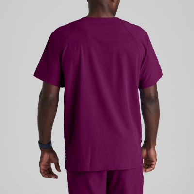 Barco One 0115 Amplify 5-Pocket Mens Big and Tall V Neck Short Sleeve ...