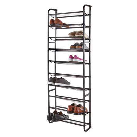 Click here for Home Expressions Over The Door 10-Shelf Metal Shoe... prices