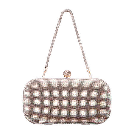 Click here for N By Nina Crysal Minaudiere With Crystal Cording E... prices