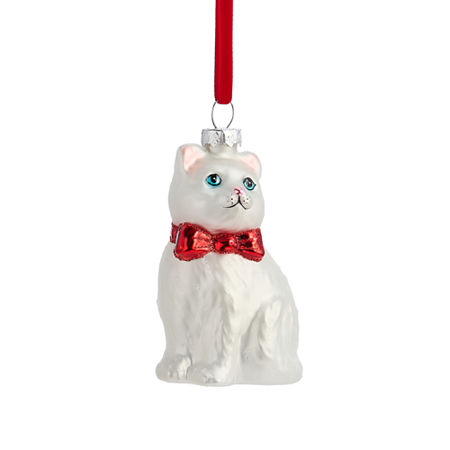 Click here for Martha Stewart Cat Christmas Ornament  One Size  W... prices