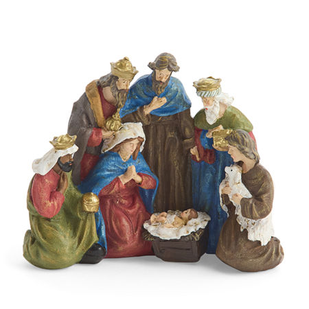 Click here for North Pole Trading Co. Colorful Nativity Set  One... prices
