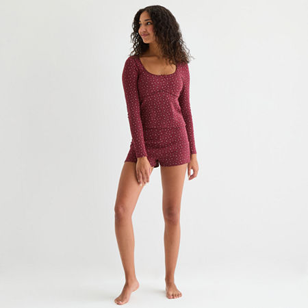 Click here for Arizona Body Womens Pointelle Long Sleeve 2-pc. Pa... prices