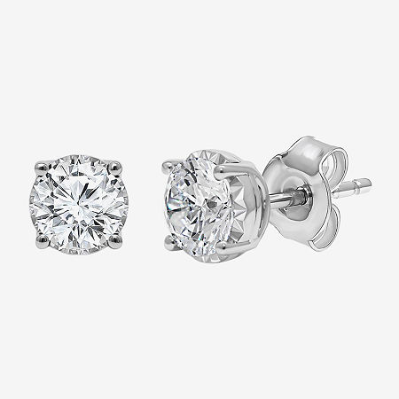 Click here for Si2 I 1 1/2 CT. T.W. Lab Grown White Diamond Sterl... prices