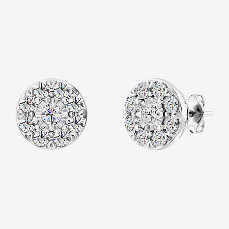 Click here for 1 CT. T.W. Lab Grown White Diamond Sterling Silver... prices