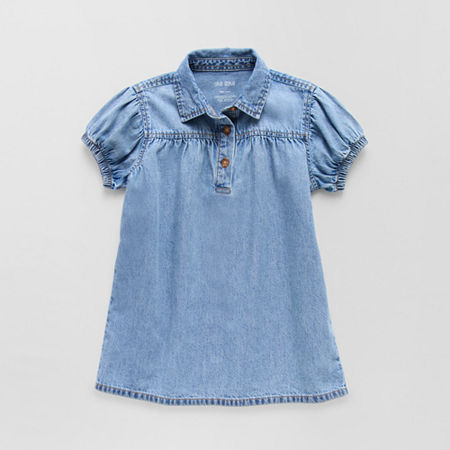 Click here for Okie Dokie Toddler & Little Girls Short Sleeve Bal... prices