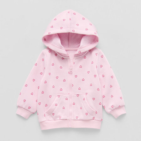 Click here for Okie Dokie Baby Girls Fleece Hooded Lightweight Ja... prices