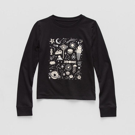 Click here for Thereabouts Little & Big Kid Girls Crew Neck Long... prices