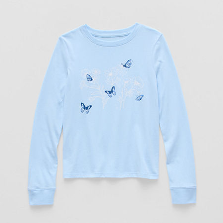 Click here for Thereabouts Little & Big Kid Girls Crew Neck Long... prices