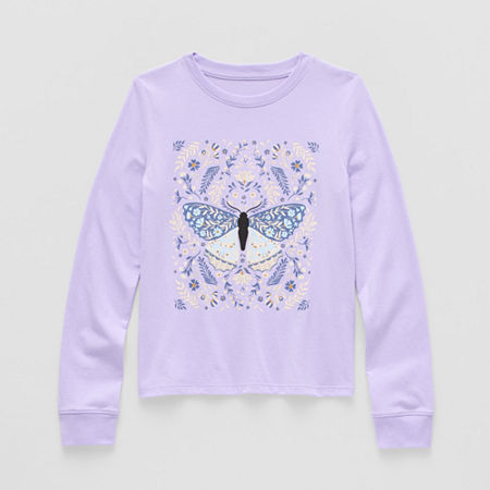Click here for Thereabouts Little & Big Kid Girls Crew Neck Long... prices