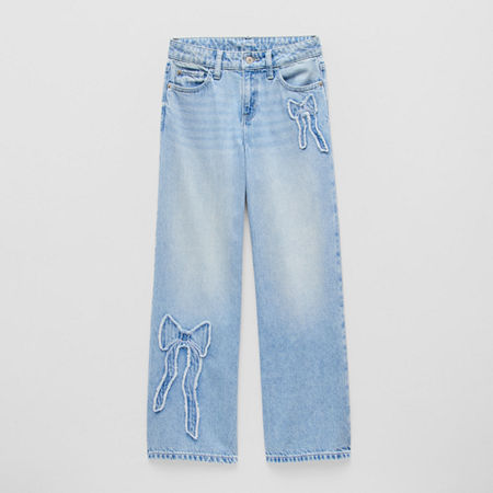 Click here for Thereabouts Little & Big Kid Girls Wide Leg Jean... prices