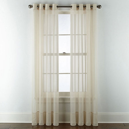 Click here for Home Expressions Lisette Grommet Top Sheer Single... prices