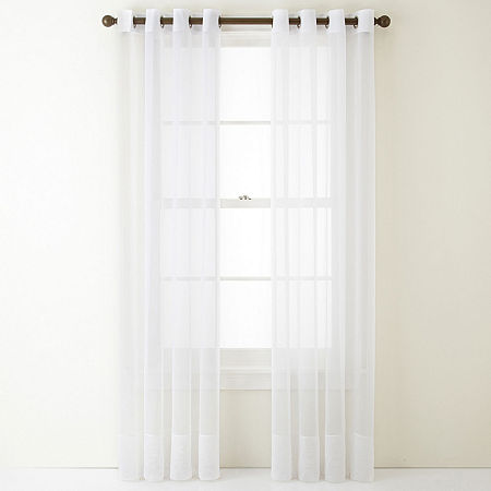 Click here for Home Expressions Lisette Grommet Top Sheer Single... prices