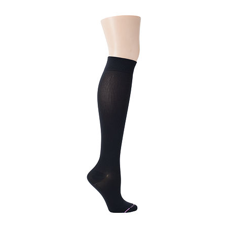 Click here for Womens Dr. Motion Basic Solid Microfiber Knee High... prices