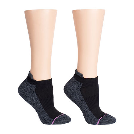 Click here for Dr.Motion Womens 2 Pair Low Cut Socks  9-11  Black prices