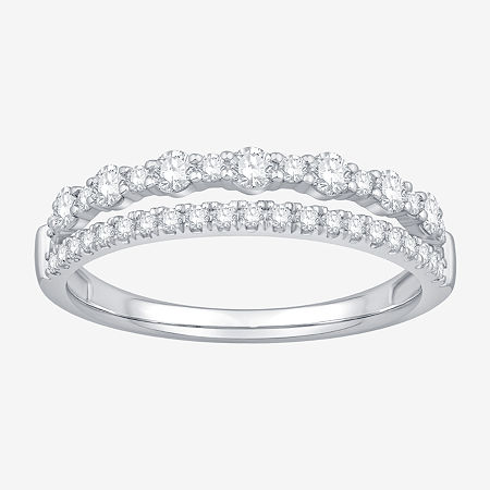 Click here for Womens 1/2 CT. T.W. Natural White Diamond 10K Whit... prices