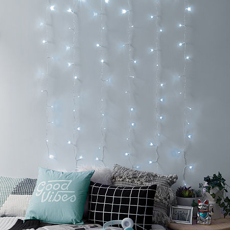 Click here for West & Arrow Cool White LED Curtain Light 96  One... prices
