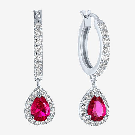 Click here for Gemstone Sterling Silver Pear Drop Earrings  One S... prices