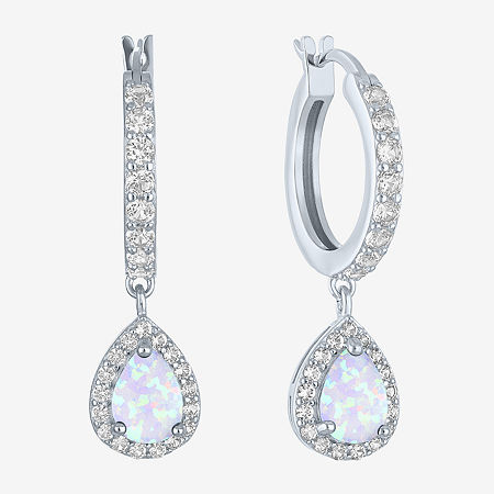 Click here for Gemstone Sterling Silver Pear Drop Earrings  One S... prices