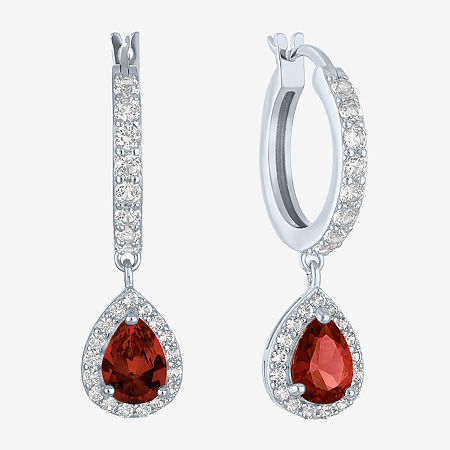 Click here for Gemstone Sterling Silver Pear Drop Earrings  One S... prices