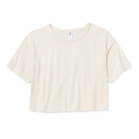Click here for Xersion Little & Big Kid Girls Crew Neck Short Sle... prices