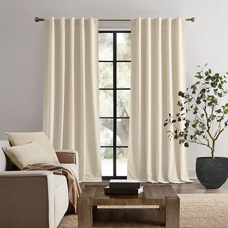 Click here for Brooklyn Loom Matte Cotton Velvet Rod Pocket Room... prices