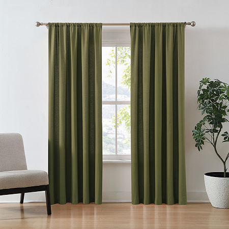 Click here for Brooklyn Loom Cotton Solid Rod Pocket Light-Filter... prices