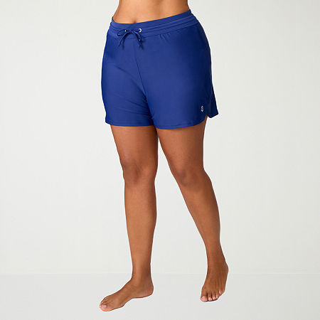 Click here for Free Country Plus Size Drawstring Swim Short - Mar... prices