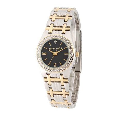 Click here for Personalized Dial Womens Diamond-Accent Two-Tone B... prices