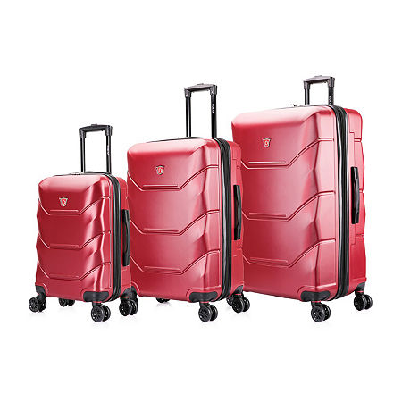Click here for DUKAP Zonix Hardside 3-Pc Luggage Set  One Size  R... prices