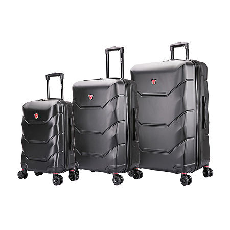 Click here for DUKAP Zonix Hardside 3-Pc Luggage Set  One Size  B... prices