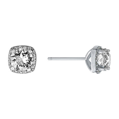 Click here for Silver Treasures Red Crystal Sterling Silver 6.8mm... prices
