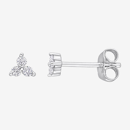 Click here for 1/10 CT. T.W. Natural White Diamond 10K White Gold... prices