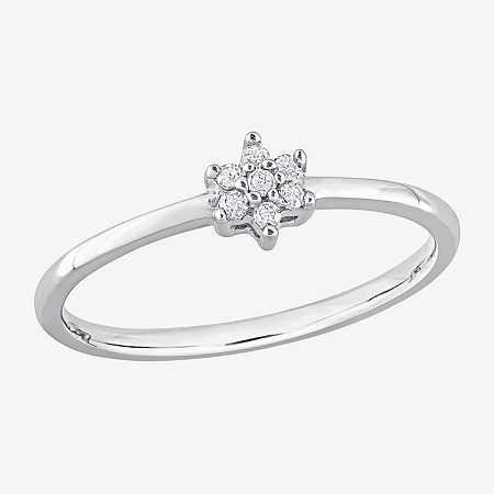 Click here for Womens Diamond Accent Natural White Diamond Sterli... prices