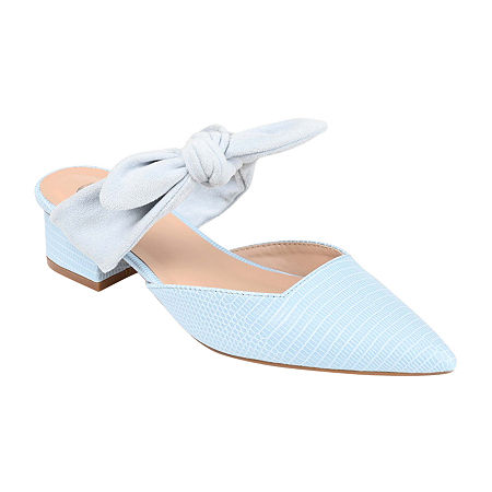 Click here for Journee Collection Womens Melora Bow Detail Slip O... prices
