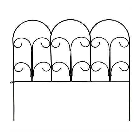 Click here for Net Health Shops Border Fence Panels 5-Piece Metal... prices