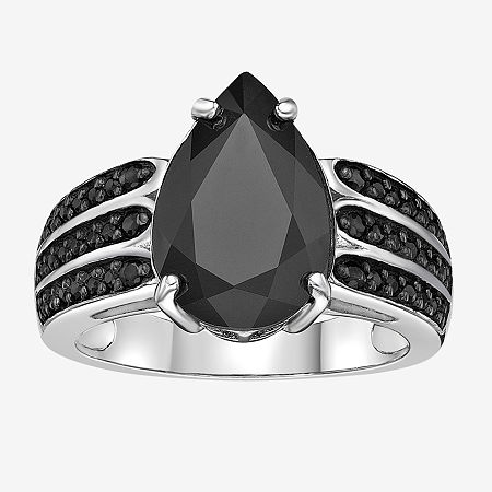 Click here for Womens Genuine Black Onyx Sterling Silver Pear Coc... prices