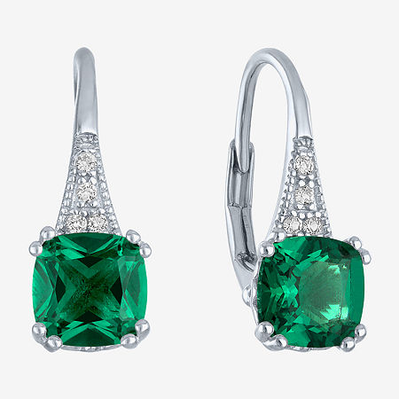 Click here for Gemstone Sterling Silver Cushion Drop Earrings  On... prices