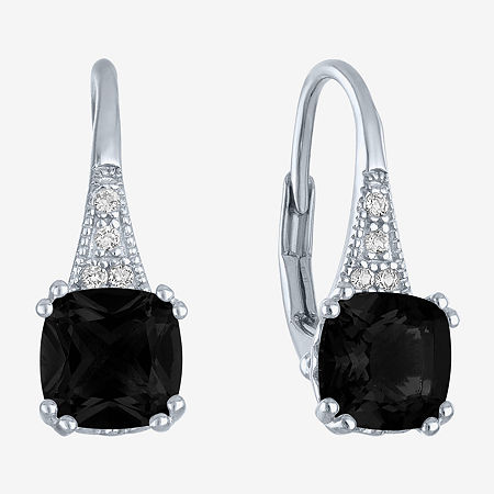 Click here for Gemstone Sterling Silver Cushion Drop Earrings  On... prices