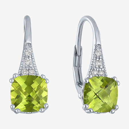 Click here for Gemstone Sterling Silver Cushion Drop Earrings  On... prices