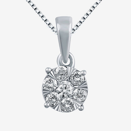 Click here for Diamond Blossom Womens 1/4 CT. T.W. Natural White... prices