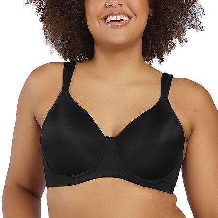 Leading Lady The Brigitte Full Coverage Wirefree T-Shirt Bra-5042  Ddd  Black