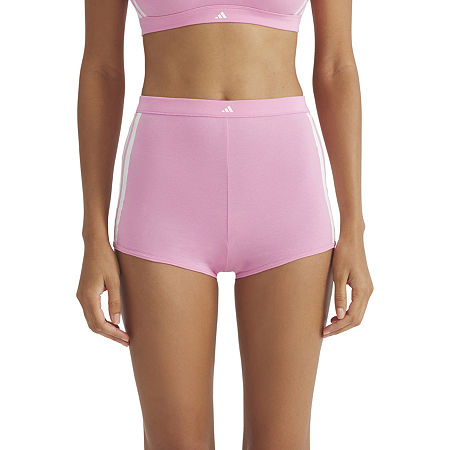 Click here for adidas Womens Boyshort Panty 4a0693  Small  Pink prices