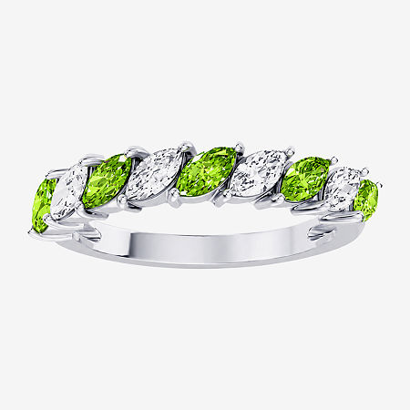 Click here for Womens 3/8 CT. T.W. Genuine Green Peridot 10K Gold... prices