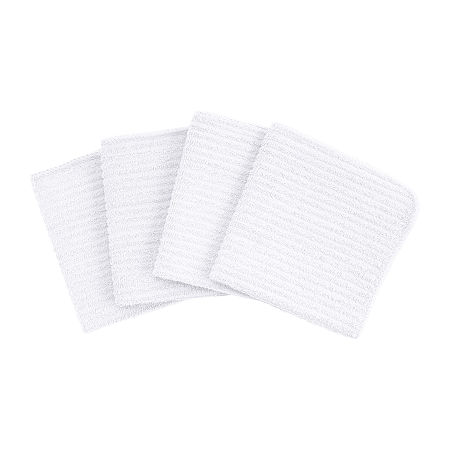 Click here for Cooks Scrubber 4-pc Dish Cloth Set  One Size  Whit... prices