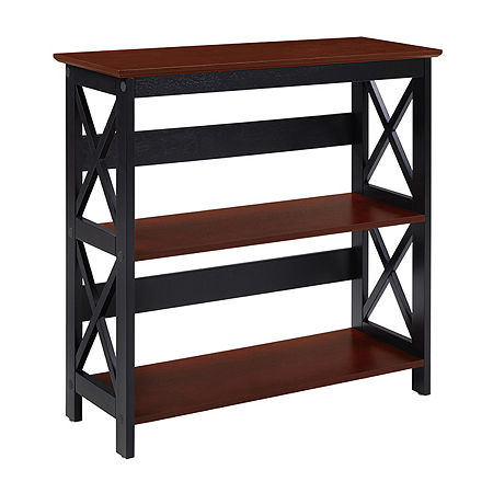 Click here for Oxford 3-Tier Bookcase  One Size  Red prices