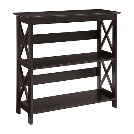 Click here for Oxford 3-Tier Bookcase  One Size  Brown prices