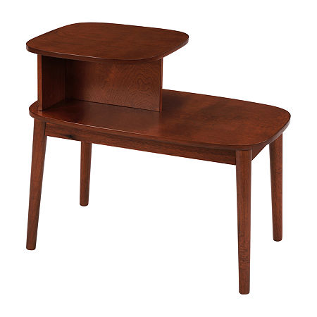 Convenience Concepts Maxwell Mid Century End Table - Brown